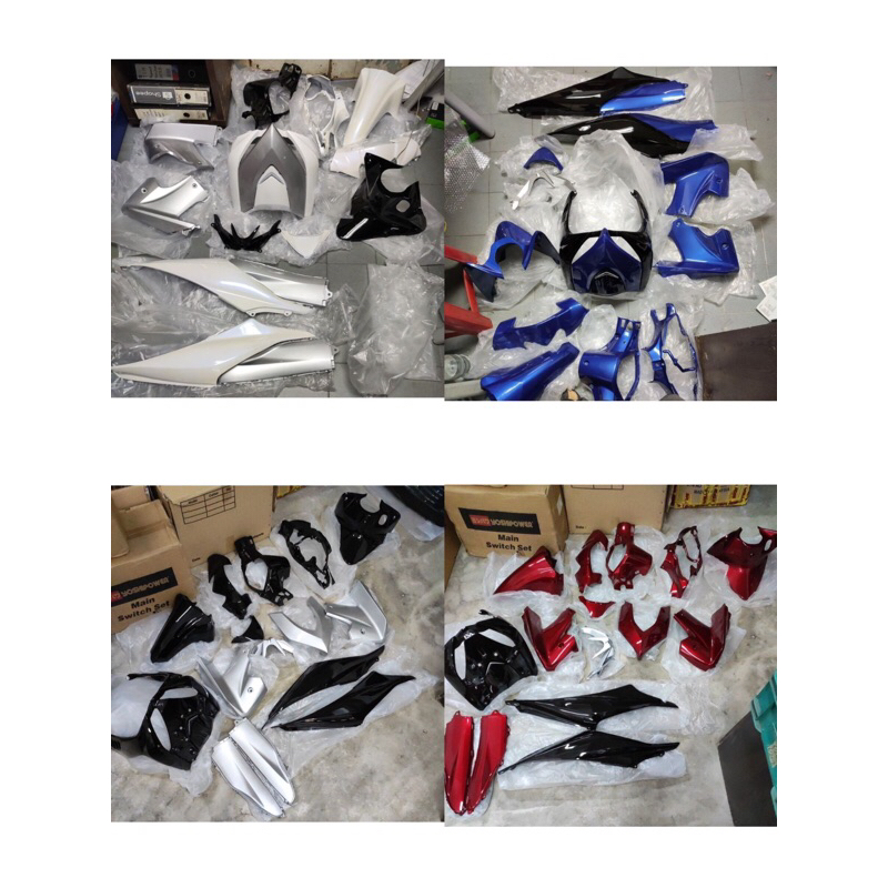 Coverset cover set (HLD) Honda wave110 wave110r wave110rs wave 110 wave ...