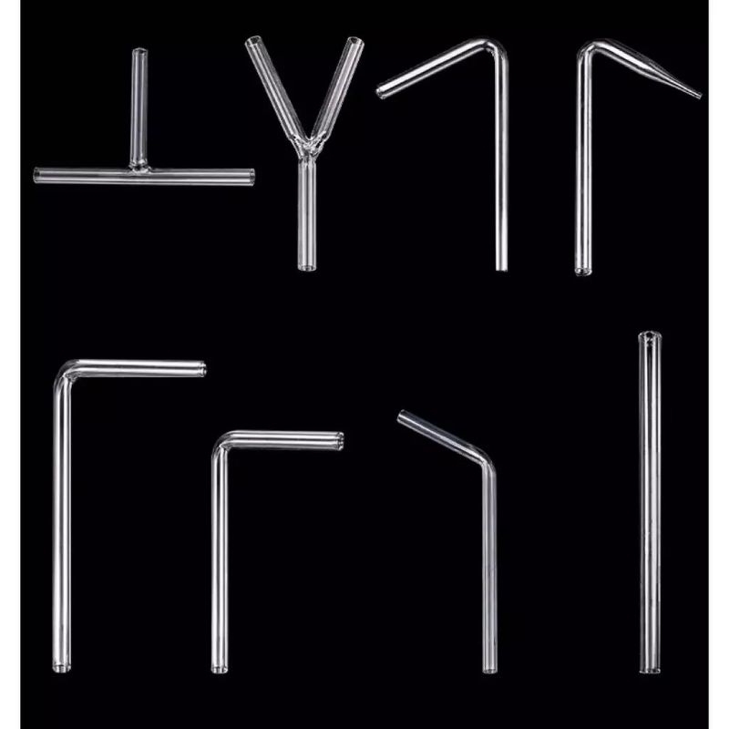 -🔥Ready Stock🔥Glass Catheter Laboratory T-Type Y-Type Glass Elbow Tube ...