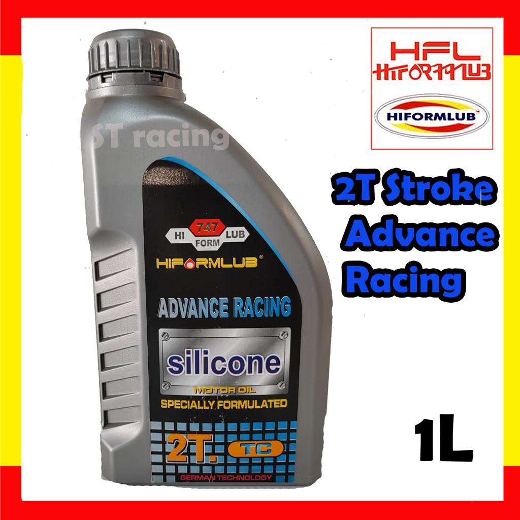 SILICONE 2T STROKE ADVANCE RACING- 1L | Shopee Malaysia