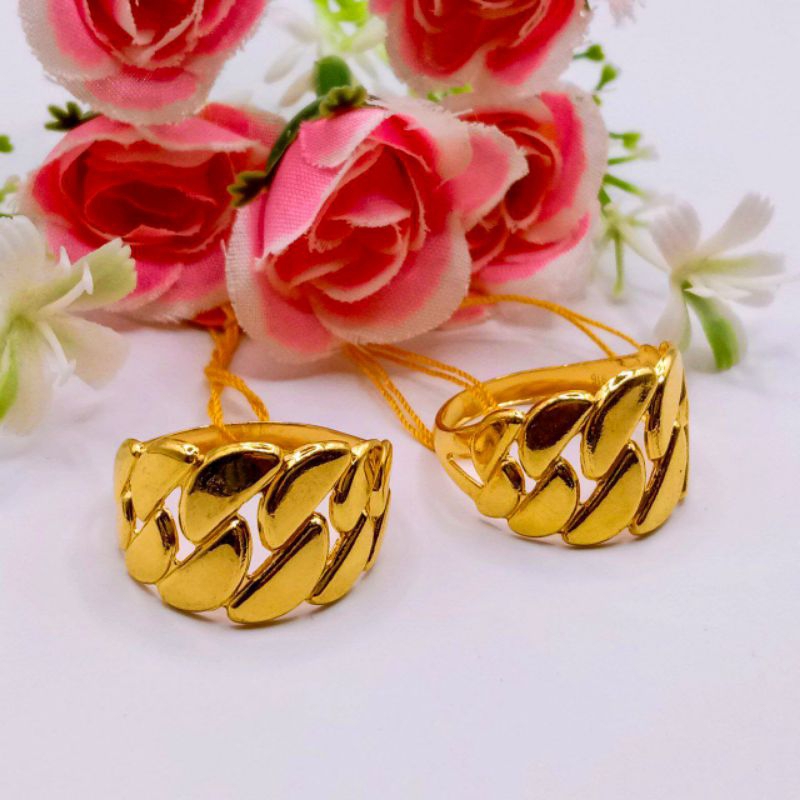💥HOT DESIGN & LASAK 💥Cincin Emas Lipan Plain Gold Ring 916/22k | Shopee ...