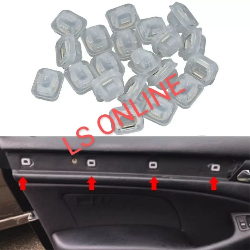 BMW E46/E90/E92/X5 Door Trim Moulding Clip (1Pcs) | Shopee Malaysia