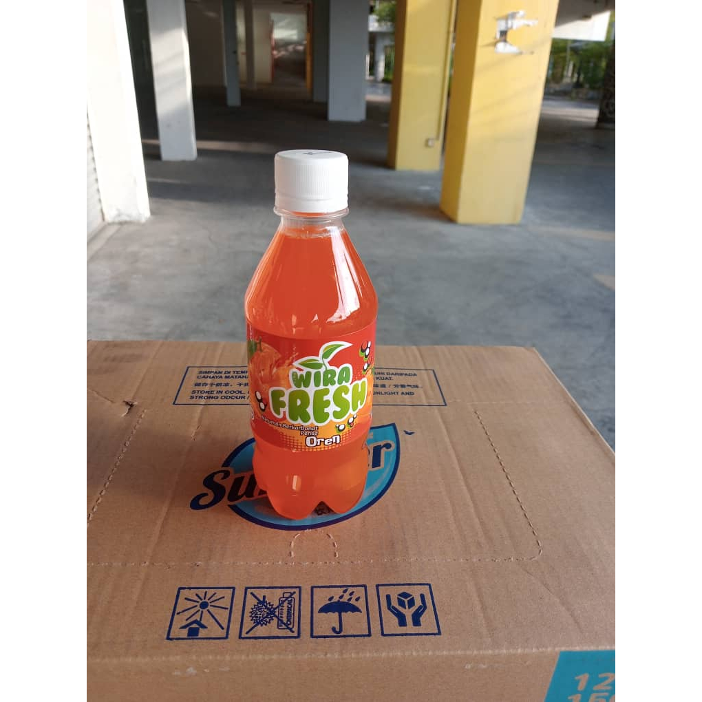 Air Botol Berperisa Wira Fresh Oren (1 botol x 240ml) | Shopee Malaysia