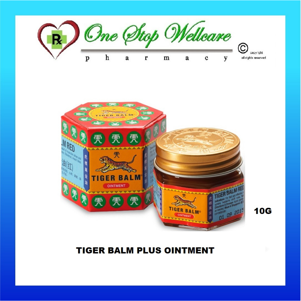 TIGER BALM PLUS OINTMENT 10G / 30G / 30G FOC 4G / 19G | Shopee Malaysia