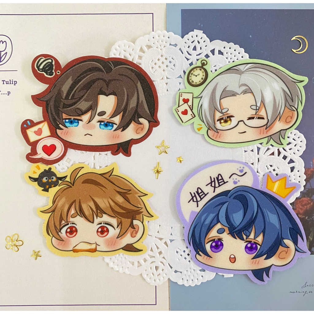 TEARS OF THEMIS 】ARTEM VYN LUKE MARIUS STICKERS | Shopee Malaysia