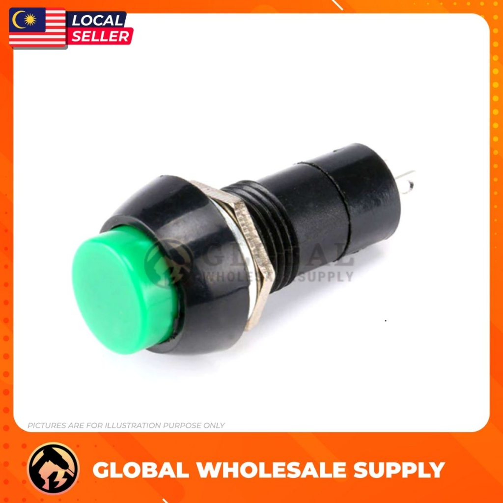 [READY STOCK] 10mm Momentary Push Button Switch Button On/Off Suis Home ...