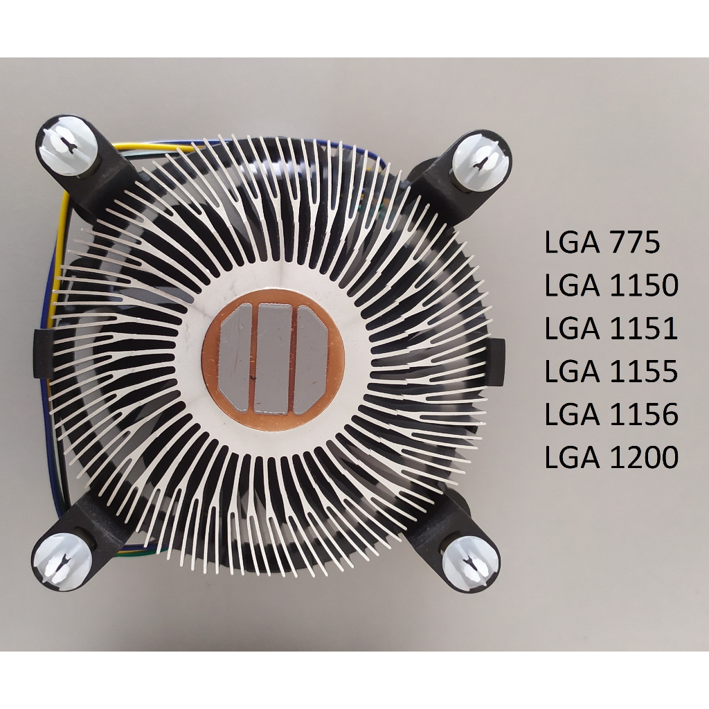 Intel Pentium i3 i5 i7 i9 Socket LGA 1156 1155 1151 1150 Heatsink Fan ...