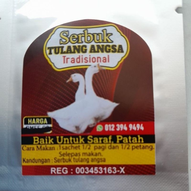 Serbuk Tulang Angsa Tradisional (Sachet) Set promosi 7 Sachet Rm55. | Shopee Malaysia