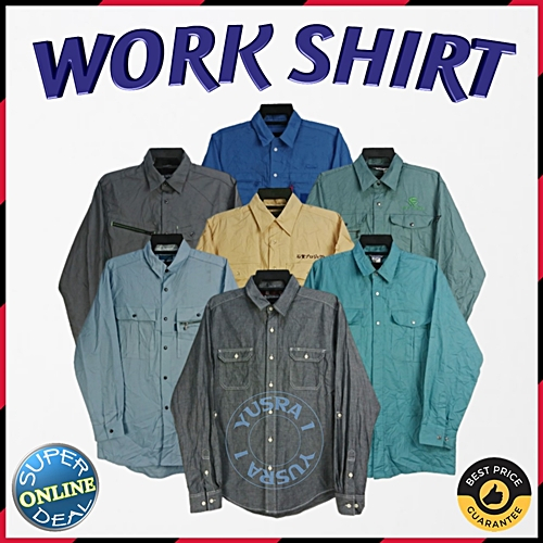 💥Kemeja Kerja/Baju Kerja/Work Shirt/Long Sleeve💥 | Shopee Malaysia