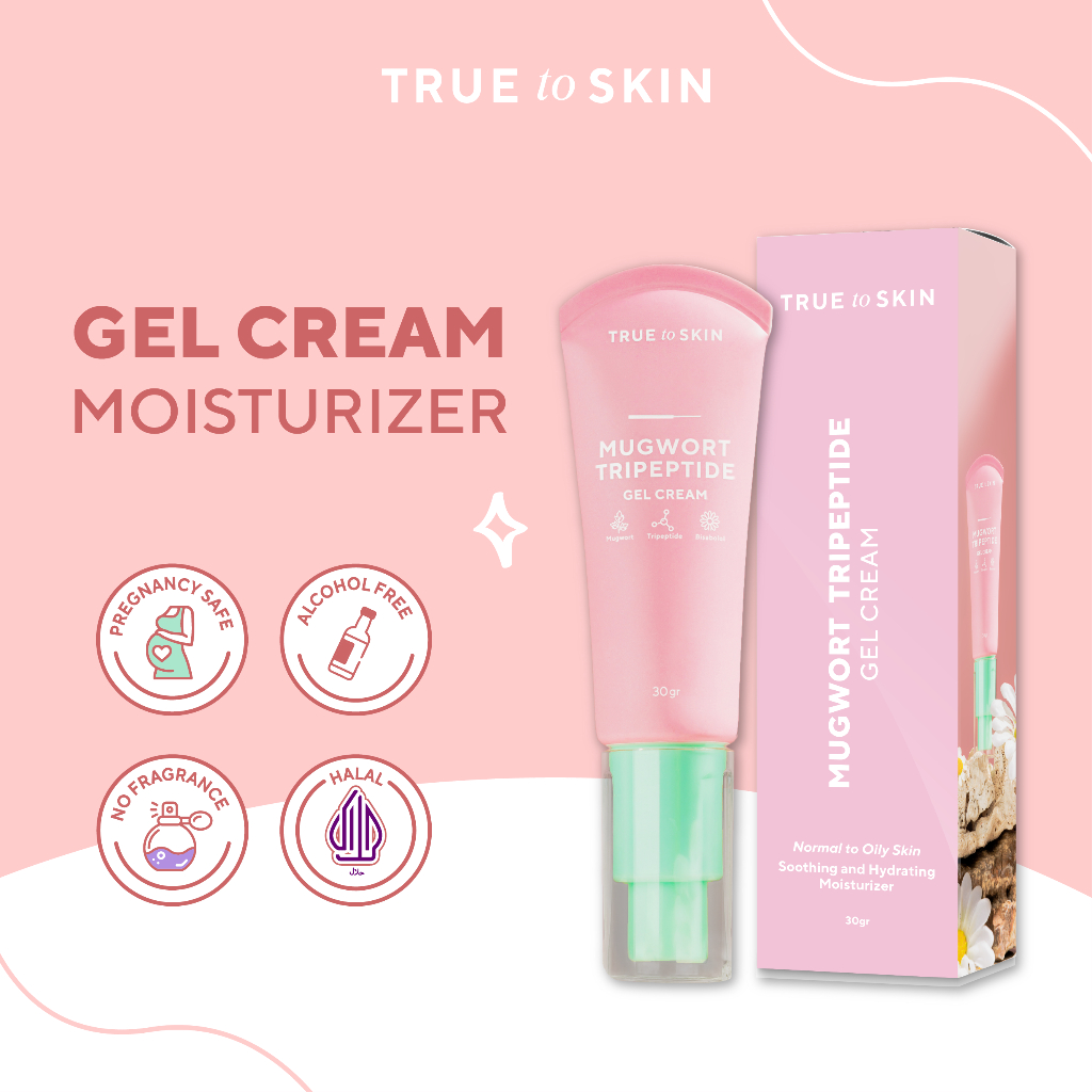 True to Skin Mugwort Tripeptide Gel Cream (30g) | Shopee Malaysia