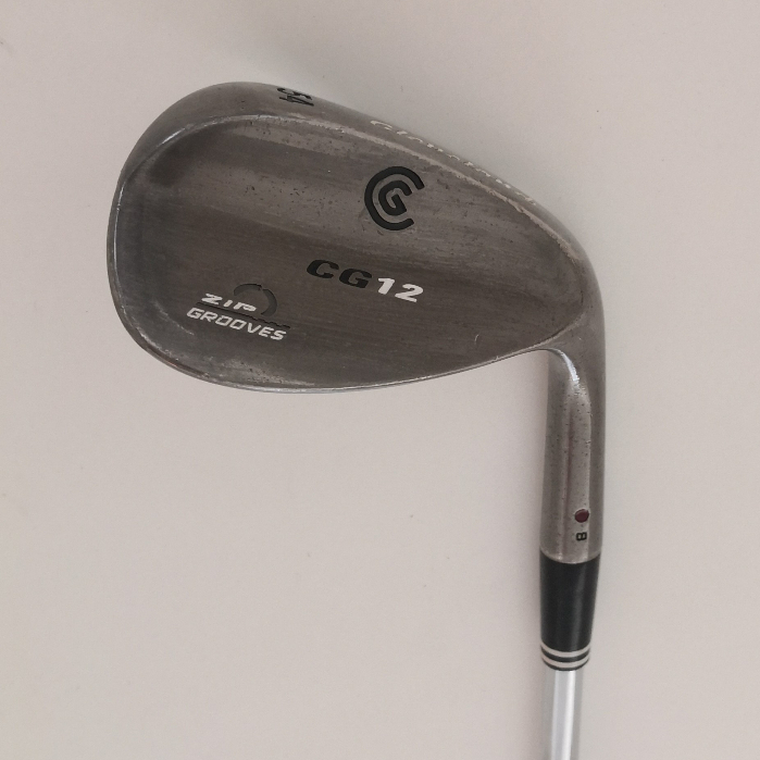 Cleveland CG12 Black Pearl ZIP Grooves Wedge - 54° Bounce 8 ( Pre ...