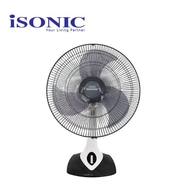 Isonic Table Fan - Black & White (18") IF-TF18 | Shopee Malaysia