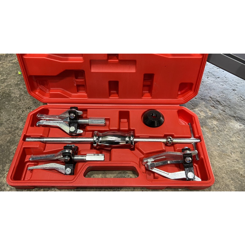 3pcs 3 jaw internal/external inner bearing puller tools set with slide ...