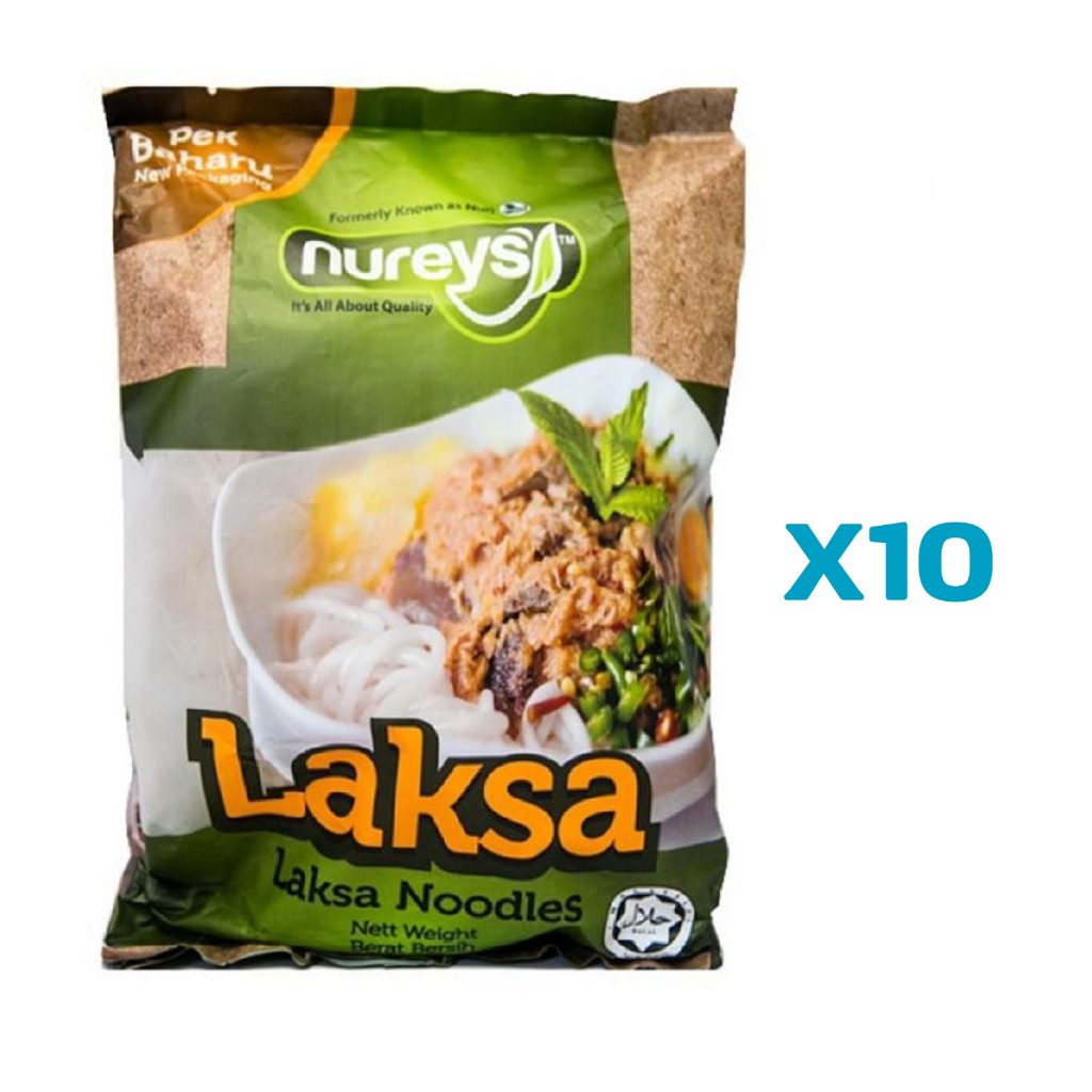 Nureys Laksa Noodle 400g x 10's (1 carton) | Shopee Malaysia