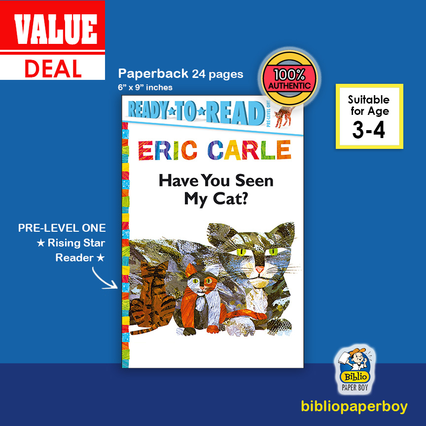(Ready to Read Pre-Level One) Eric Carle Have You Seen My Cat? | Shopee ...