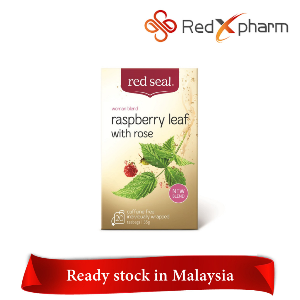 Red Seal Raspberry Tea Leaf with Rose 20s (Ready Stock) | Shopee Malaysia
