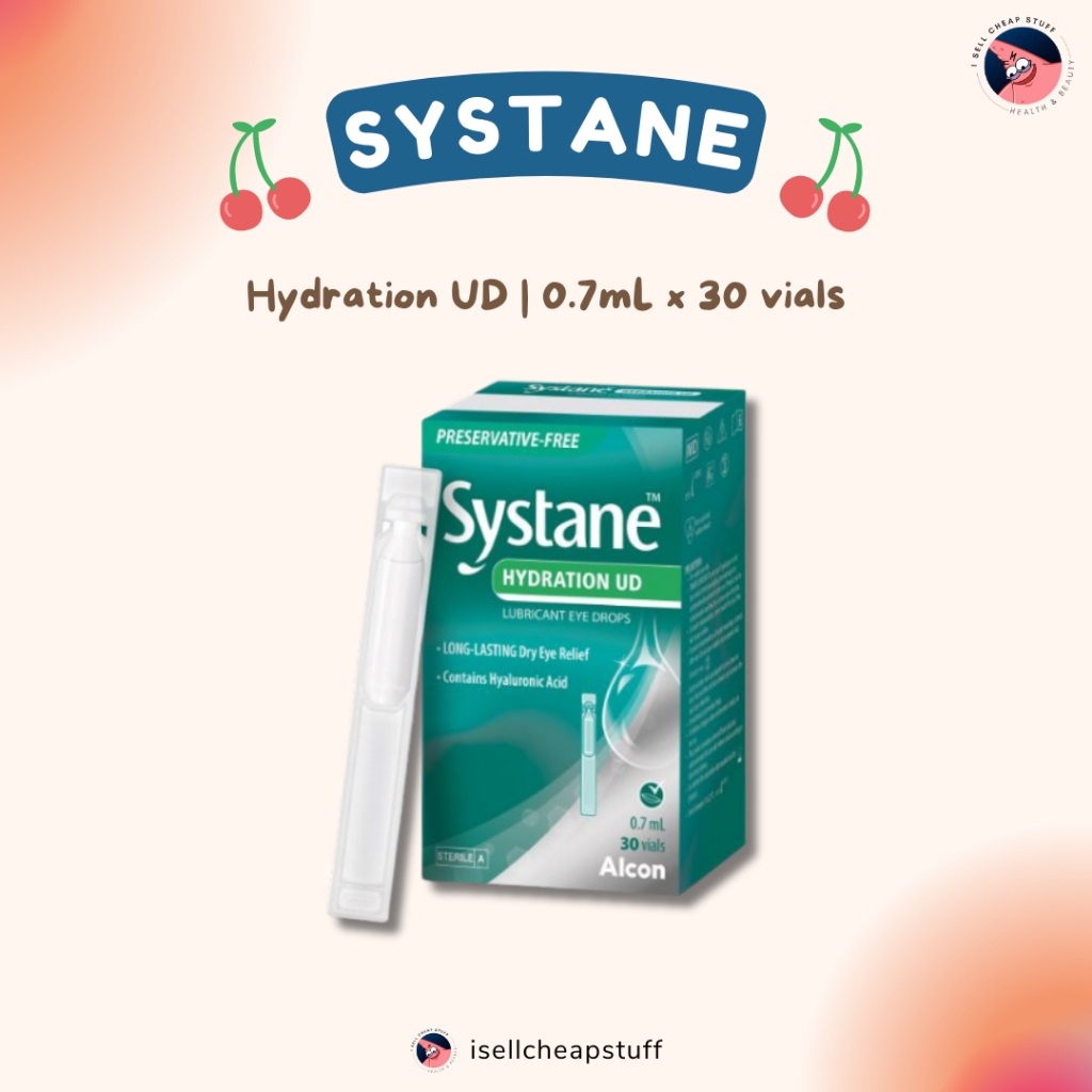 Systane Hydration UD Preservative-Free Lubricant Eye Drops 30 vials ...