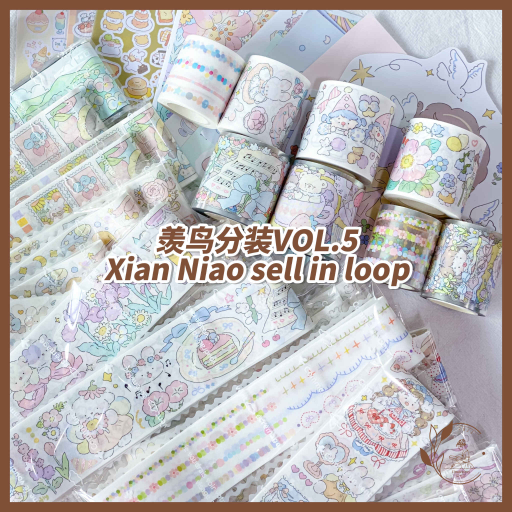 【MIX Buy 8 get 5% OFF】【ship in 24hr】Flower Holiday Collection Tape ...