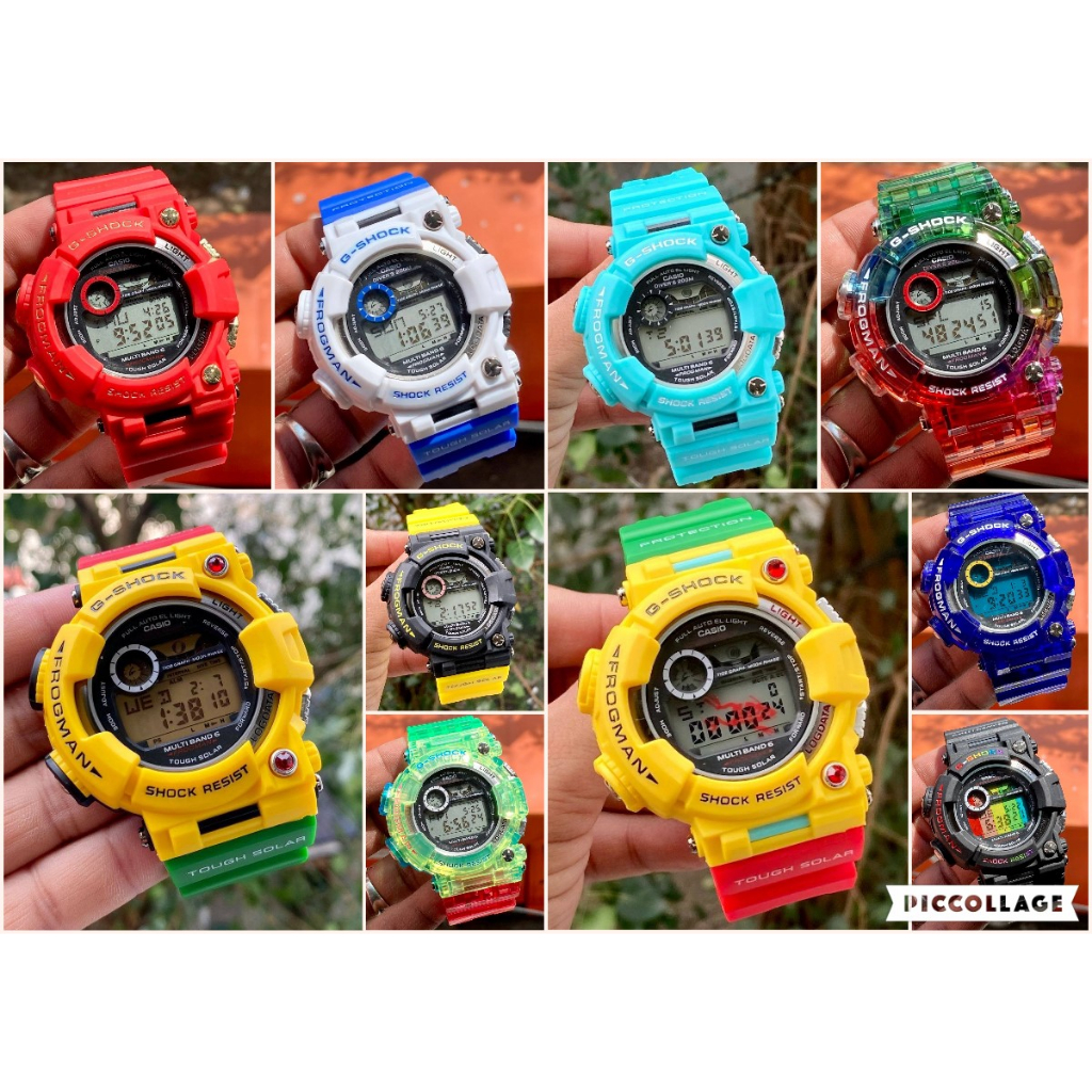 SPECIAL PROMOTION JAM TANGAN FROGMAN DIGITAL RUBBER STRAP WATCH FOR MEN ...