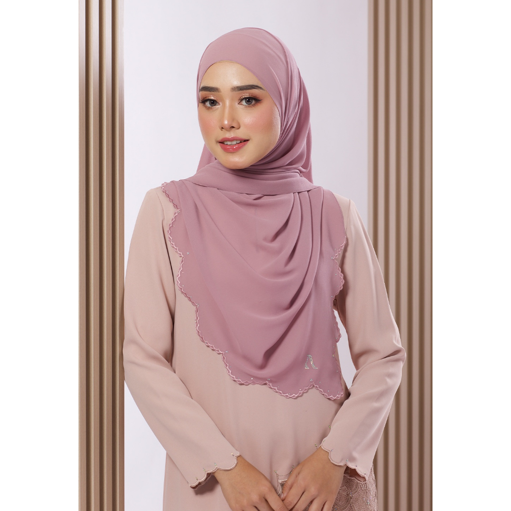 ARIANI Shawl Popsicle Embroidery Diamond | Shopee Malaysia
