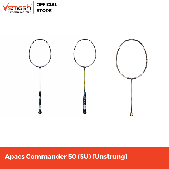 Apacs Commander 50 Unstrung [Free String & Grip] | Shopee Malaysia
