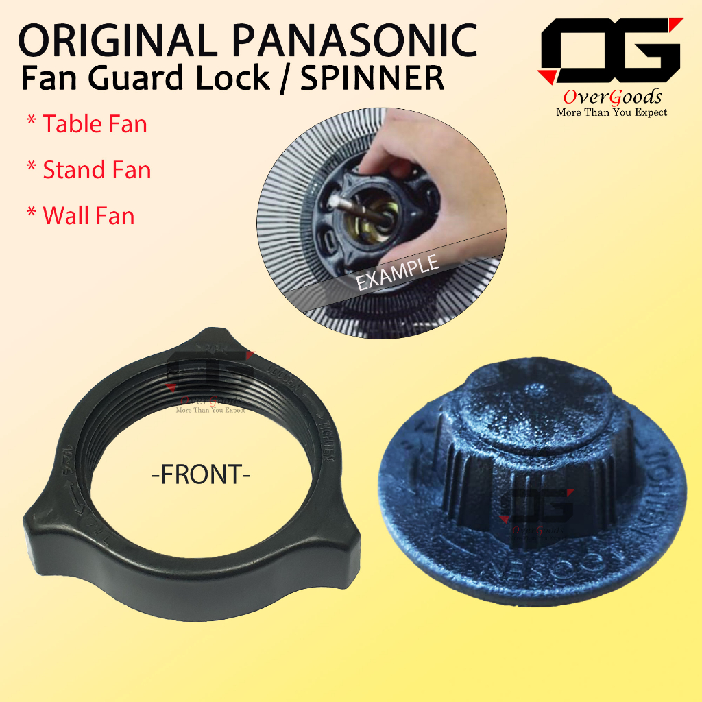 FAN GUARD LOCK KDK / Panasonic / NATIONAL Original NUT SPINNER KNOB ...