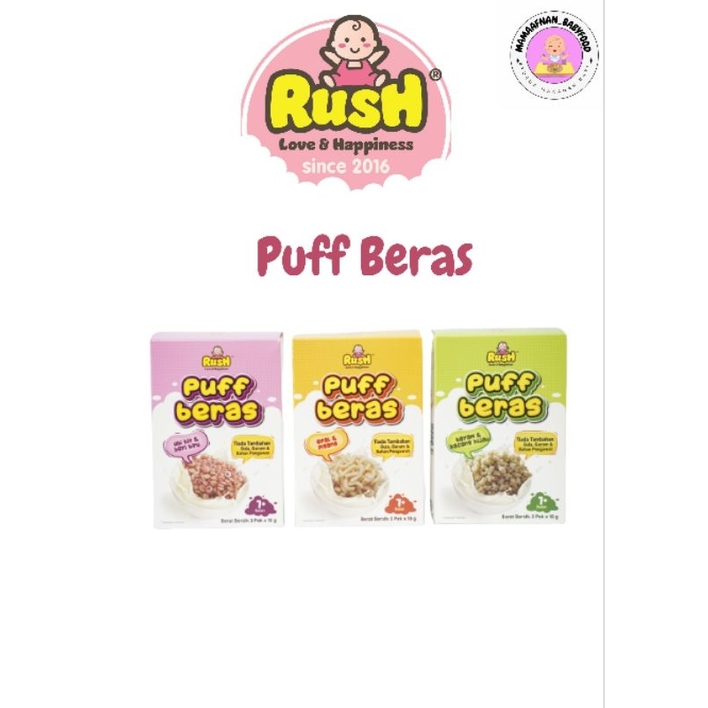 RUSH BABY FOOD RICE PUFF 7M+ | Shopee Malaysia