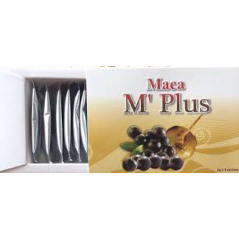 Maca M Plus( 9 sachets) Buy 1 free 1 sachet | Shopee Malaysia