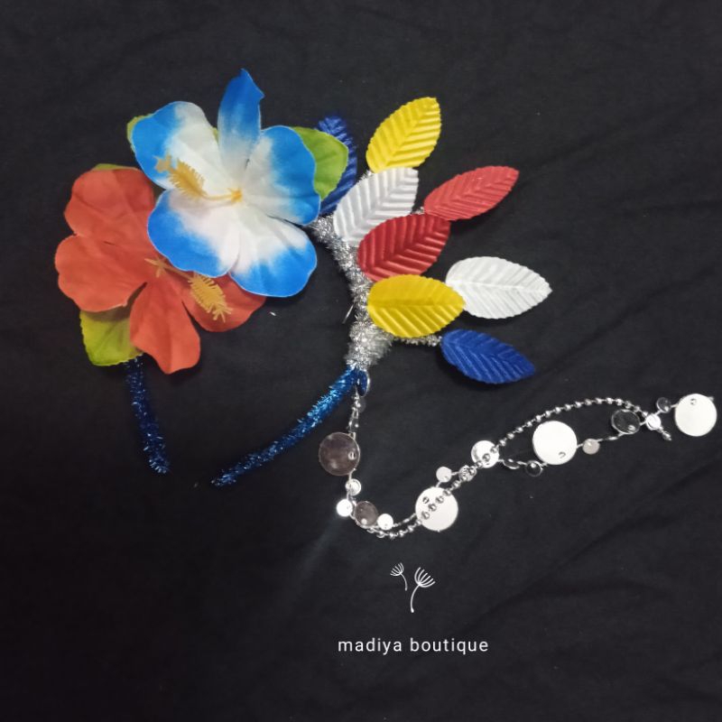 cekak sanggul merdeka + bunga kebangsaan | Shopee Malaysia