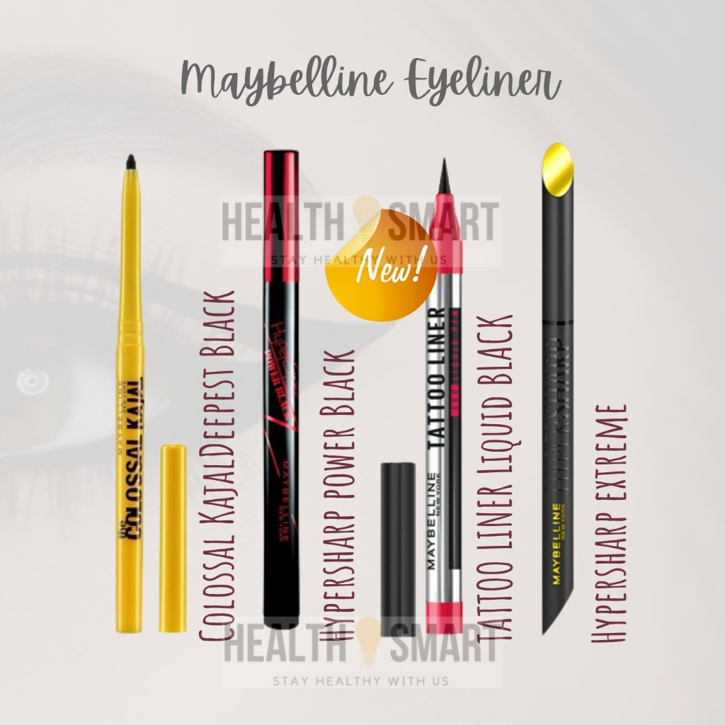 Maybelline Eyeliner / Maybelline Hypersharp / Maybelline Tattoo Liner ...