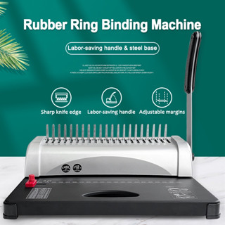 Comb Binding Machine A4/A3 Size Binding Machine Office 21 Hole Heavy Duty Binding Machine ...