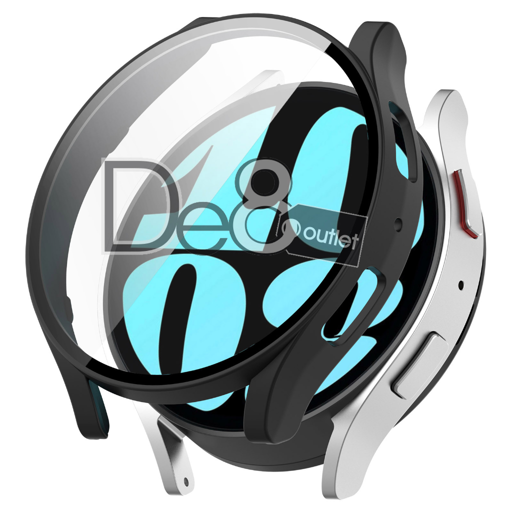 [11.11] Samsung Galaxy Watch 6 40mm / 44mm PC Hard Cover With Tempered ...