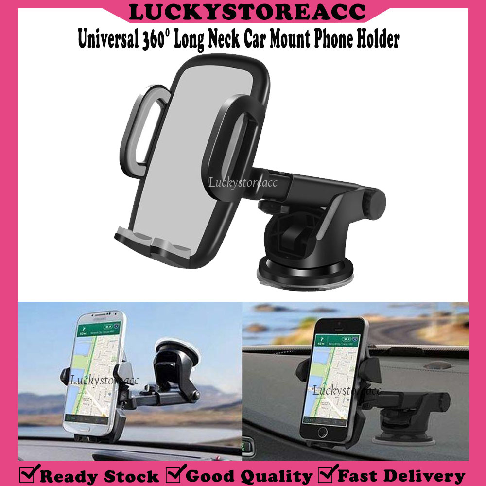 Pemegang Telefon Car Mount Phone Holder Mobile Phone Stand Dashboard ...