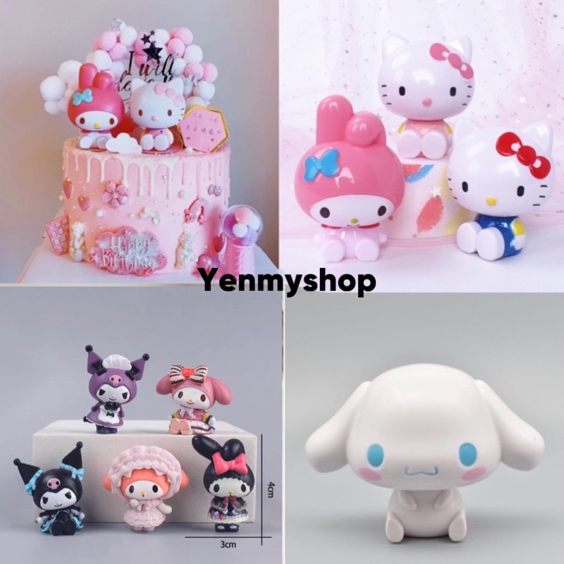Kek Hiasan Hello Kitty Melody Cinnamoroll Maid Outfit Melody Kuromi ...