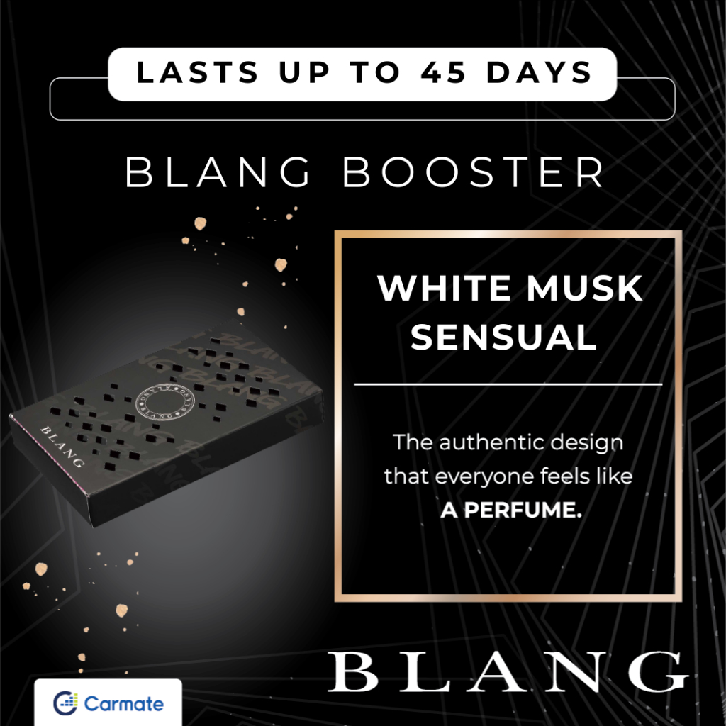 Original Japan Car Perfume CARMATE BLANG Booster WHITE MUSK -Sensual | Shopee Malaysia
