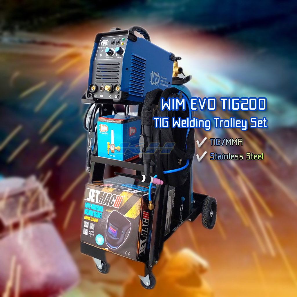 WIM EVO TIG200 TIG/ARC Stainless Steel Welding Machine | Shopee Malaysia