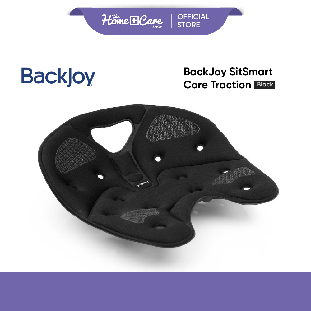 BACKJOY SitSmart Posture Core Traction - Black | Shopee Malaysia