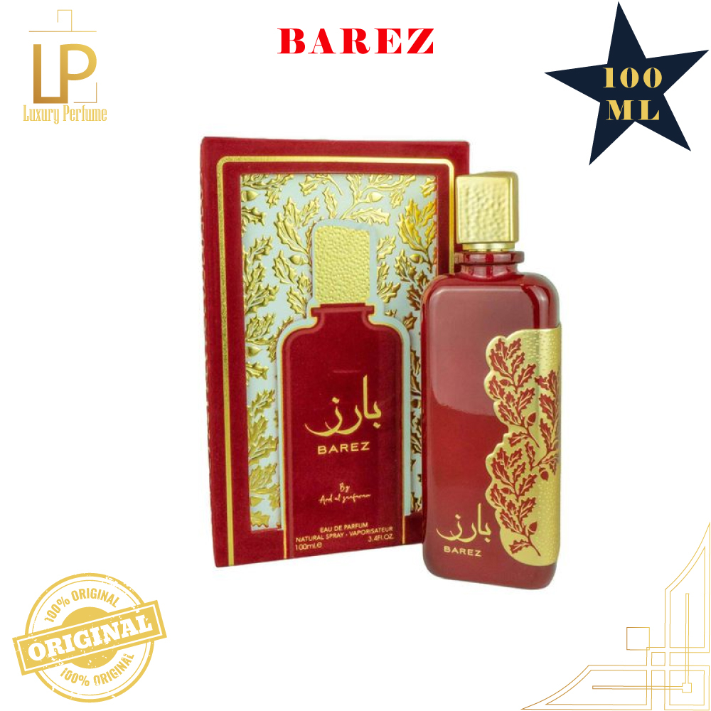 BAREZ Eau de Parfum 100ml BY Ard Al Zaafaran Perfumes 100% AUTENTIC PERFUME SPRAY | Shopee Malaysia
