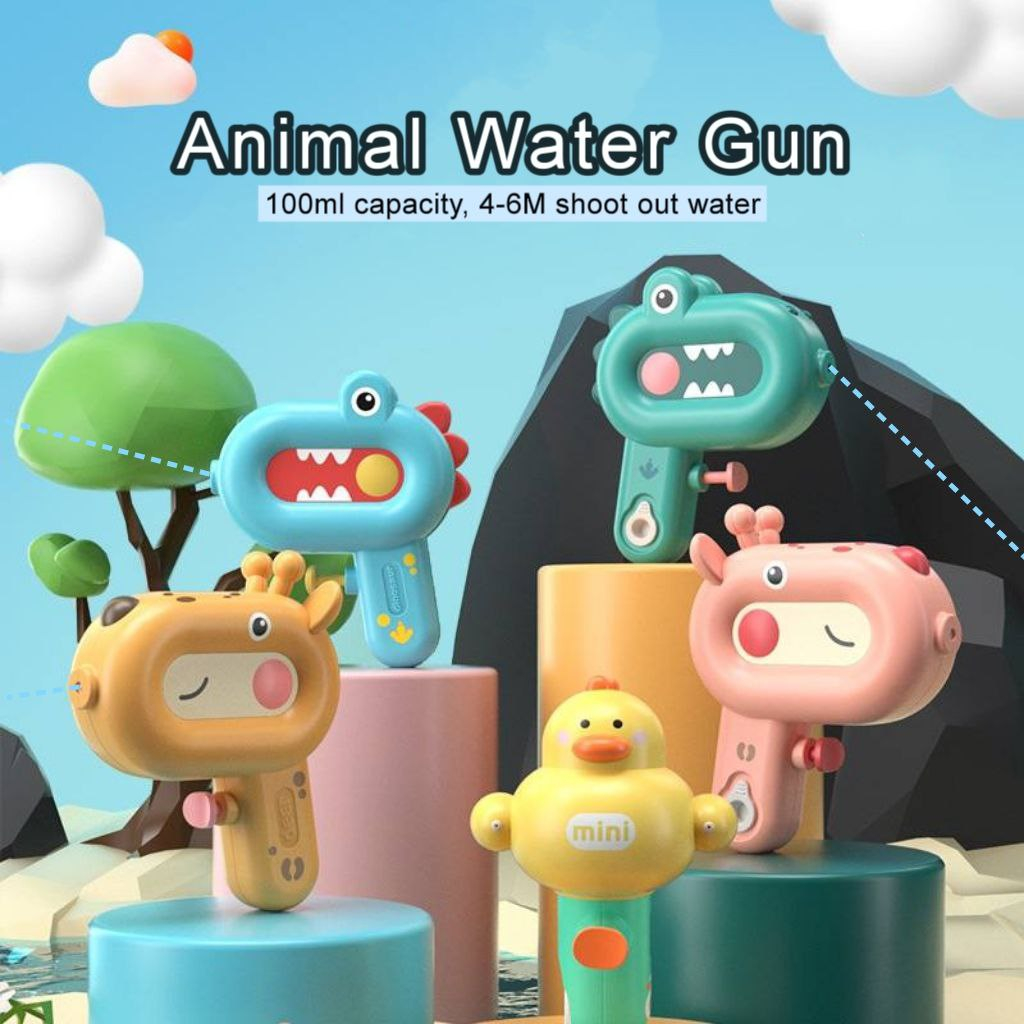 Animal Water Gun Toys for Baby & Toddlers Summer Bath and Pool Toys ...