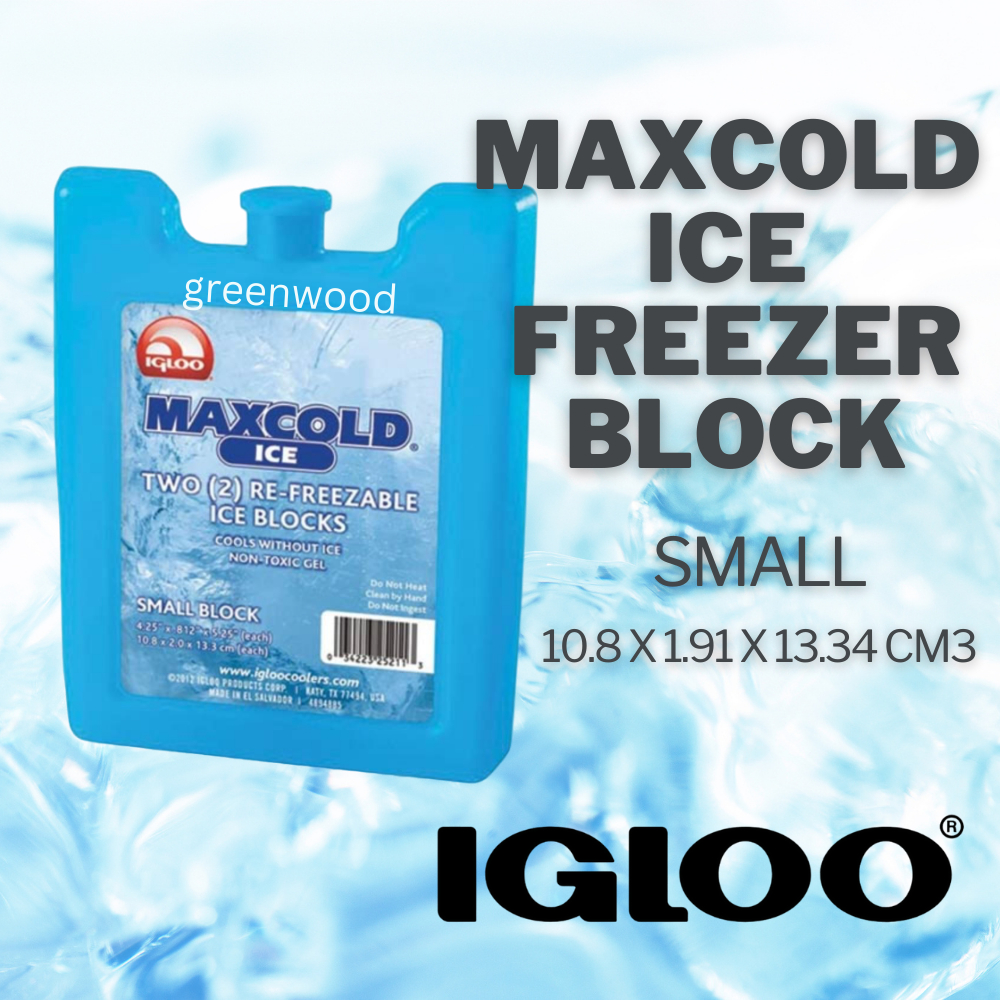 IGLOO Maxcold Ice Re-freezable Ice Blocks ( Original , extended cooling ...