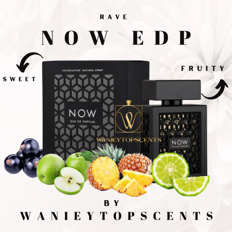 NOW BY RAVE 100ML EDP | Shopee Malaysia