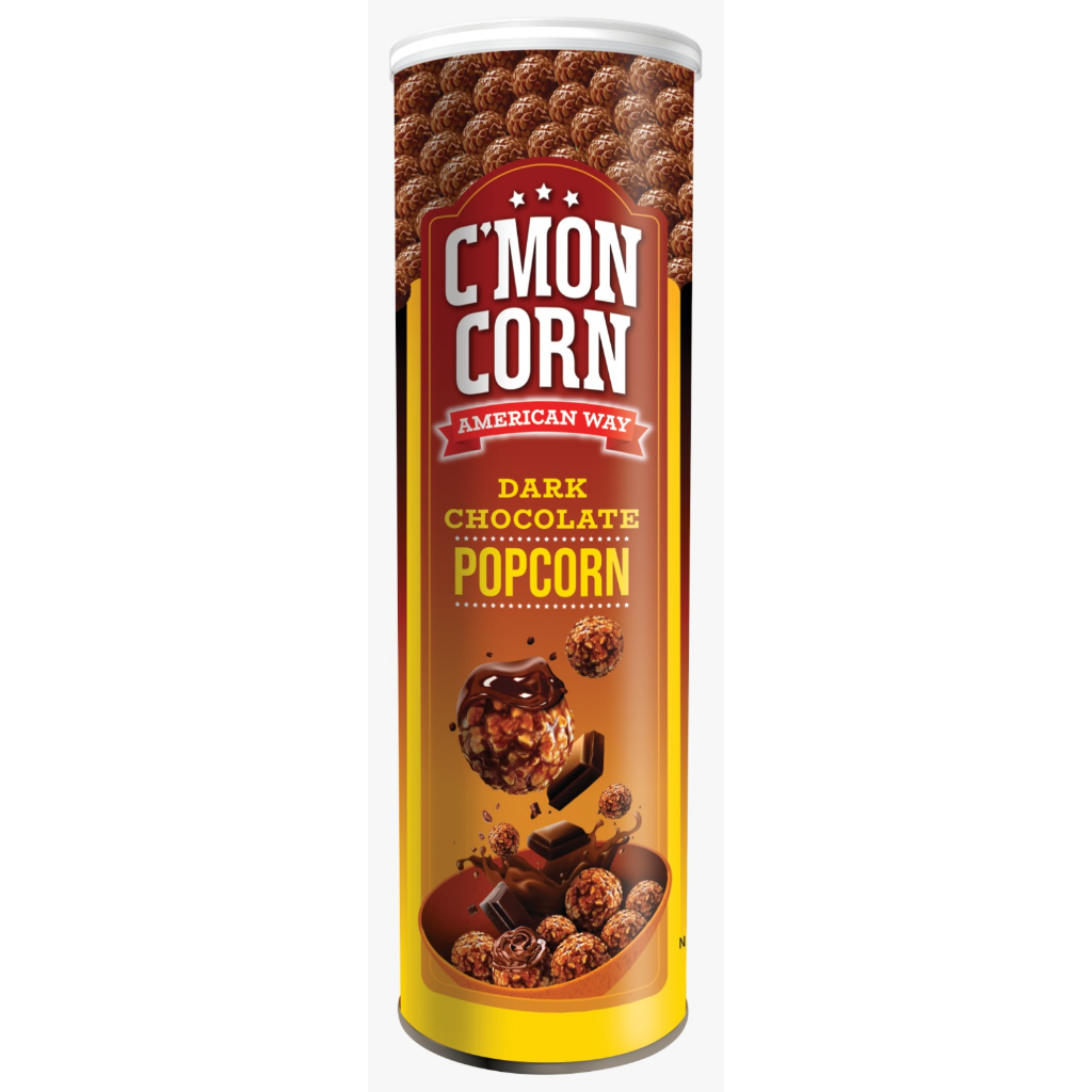 C'mon Corn Popcorn Dark Chocolate (Single) | Shopee Malaysia