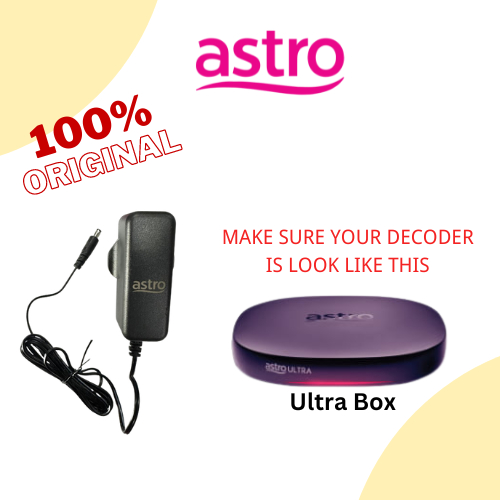 [100% ORI] ASTRO POWER SUPPLY ADAPTER FOR ASTRO ULTRA BOX ADAPTER S030 ...