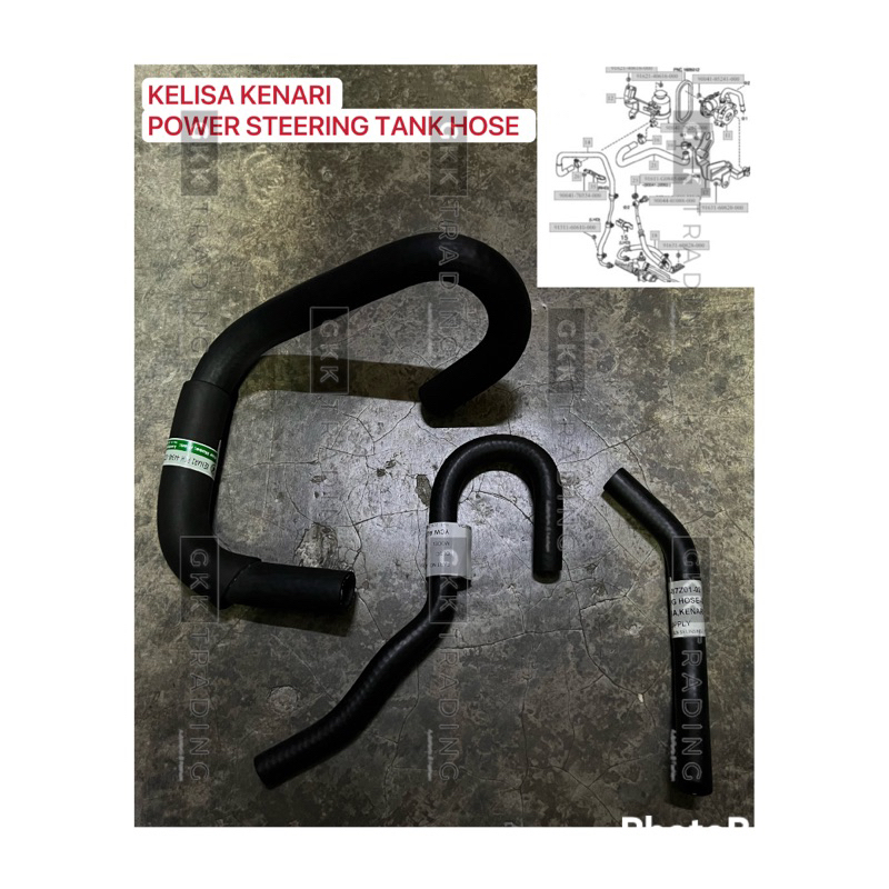 SET HOS POWER STERENG PERODUA KELISA KENARI (3 UNIT) / PERODUA KELISA ...