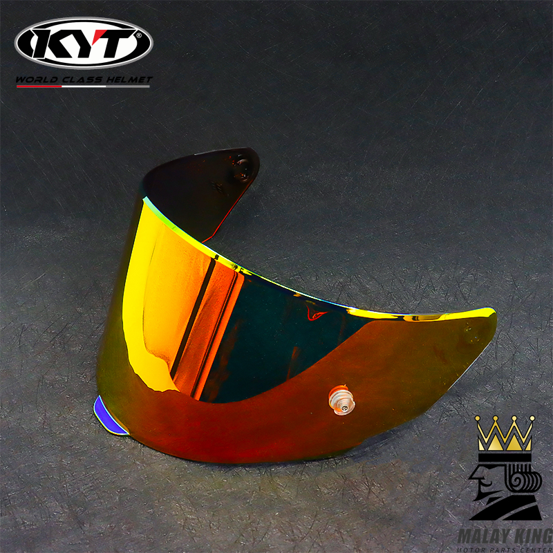 Original KYT TT Course Visor Lens Fullface Visor With Staple | Shopee ...