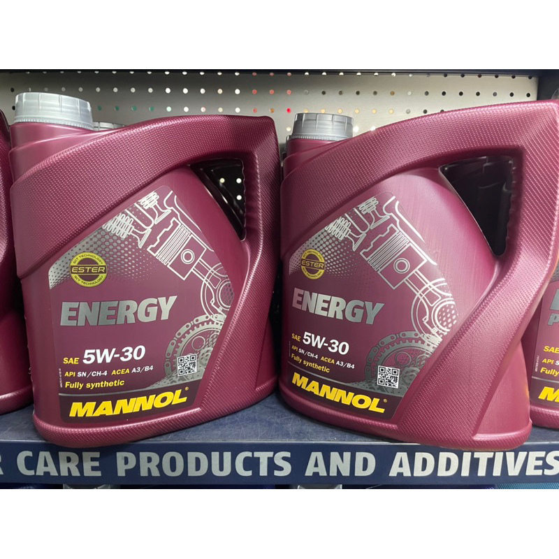 Mannol 7511 ENERGY SAE 5W30 API SN/CH-4 ACEA A3/B4 Fully Synthetic 4 ...