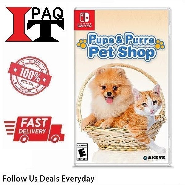 Nintendo Switch Pups & Purrs Pet Shop (US English) | Shopee Malaysia