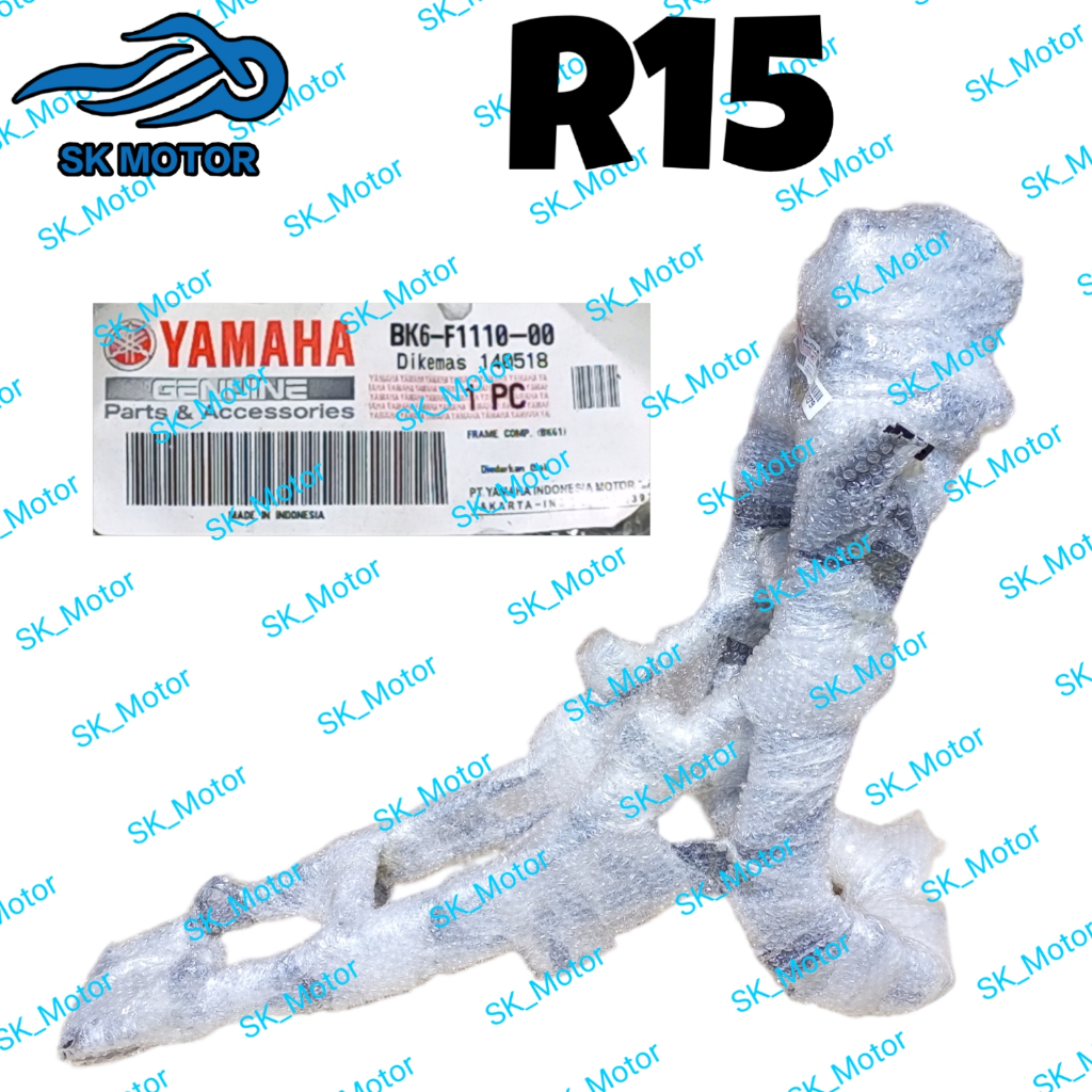Yamaha YZF-R15 R15 V3 Original Frame Body Frame Chassis BK6-F1110-00 HLY YAMAHA Tulang Body ...