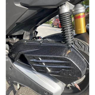 Honda ADV160 Air Filter Cover Airbox Carbon Honeycomb Smoke ADV Kotak ...