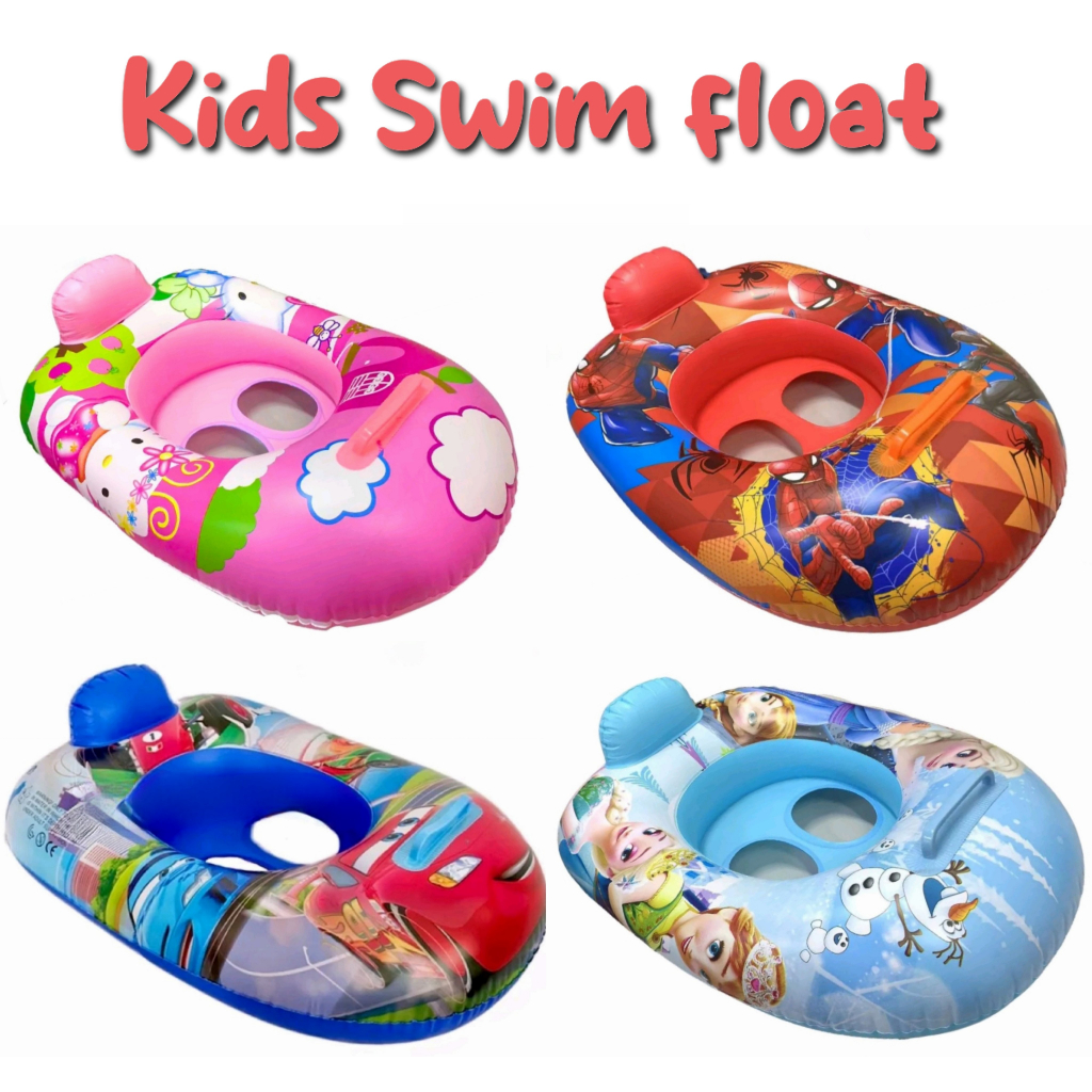 Kids Swimming Boat / Inflatable Swimming Cartoon Float / Children ...