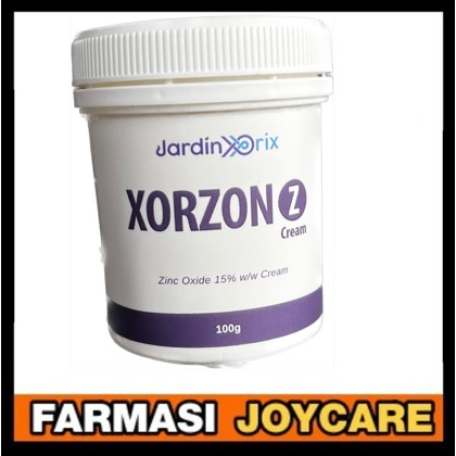 Jardin Xorzon Z Cream Zinc Oxide Cream 15% w/w 100g [EXP: July 2025 ...
